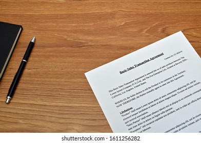 10 Basic sales transaction agreement Images, Stock Photos & Vectors ...