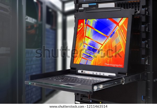 Thermal Imaging Show On Computer Display Stock Photo (Edit Now) 1211463514