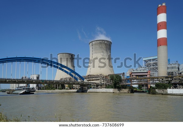 Thermal Power Plant Stack Stock Photo 737608699 | Shutterstock