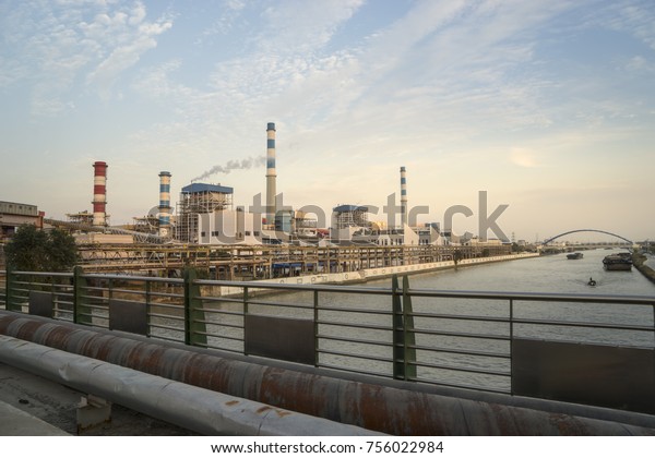 Thermal Power Plant Stack Stock Photo 756022984 | Shutterstock