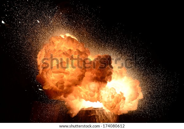 Thermite Explosion Stock Photo 174080612 | Shutterstock