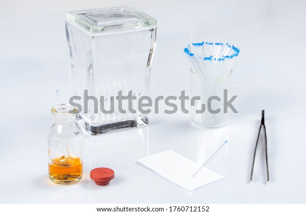 Thin Layer Chromatography Equipments Include Jar Stock Photo (Edit Now ...