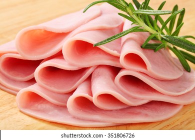 Thin Slices Lean Ham Stock Photo 351806747 | Shutterstock