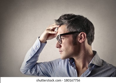27,330 Man glasses profile Images, Stock Photos & Vectors | Shutterstock