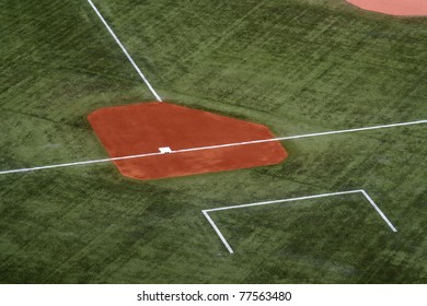 Third Base On Baseball Field Stock Photo 77563480 | Shutterstock