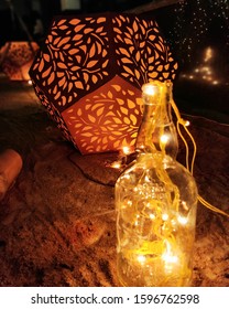 This Pentagonal Pyramid Type Structure Lighted Stock Photo 1596762598 ...