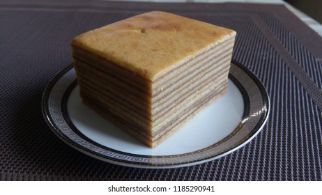 Thousand Layer Cake Slice Stock Photo 1185290941 | Shutterstock