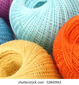 Thread On White Stock Photo 52843963 | Shutterstock