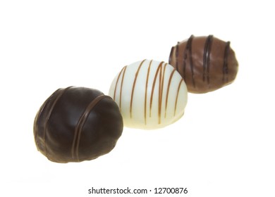 Three Belgian Chocolates Stock Photo 12700876 | Shutterstock