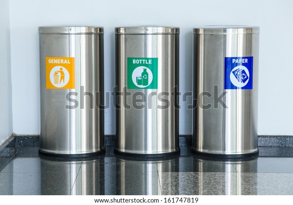 Three Bins Stock Photo 161747819 | Shutterstock