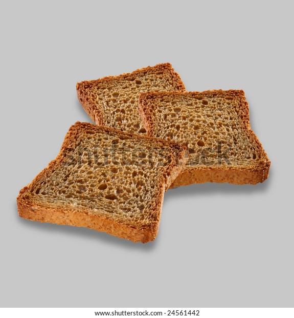 Three Dark Toasts Stock Photo 24561442 | Shutterstock