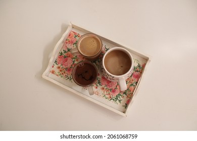Three Different Types Coffee Three Different Stock Photo 2061068759 ...