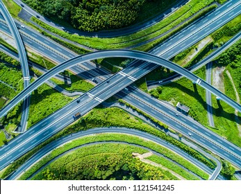 Three Dimensional Intersection Road a Cityscape Stock Photo 1121541245 ...