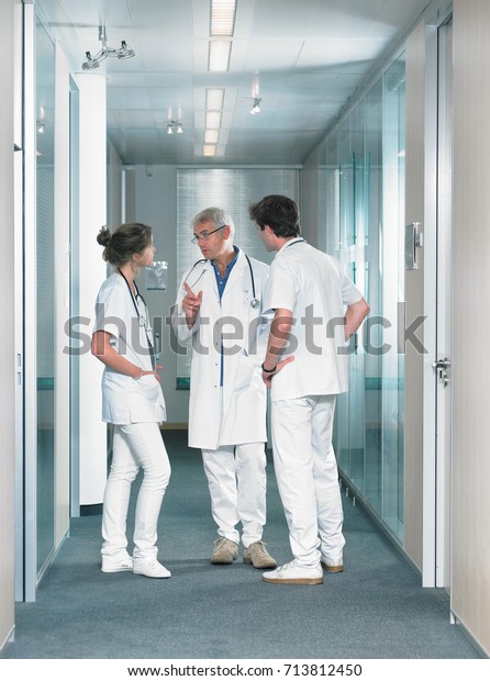 Three Doctors Discussion Stock Photo 713812450 | Shutterstock
