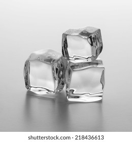 Crystal Ice Cubes Tower Stock Photo (Edit Now) 218436649