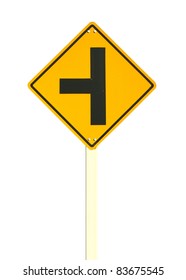 Three Intersection Traffic Sign Stock Photo 83675545 | Shutterstock