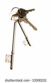Keys Ring Three Keys Key Ring Stock Photo 1213393012 | Shutterstock