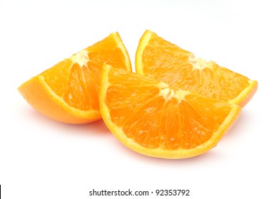 Three Orange Segments Stock Photo 92353792 | Shutterstock