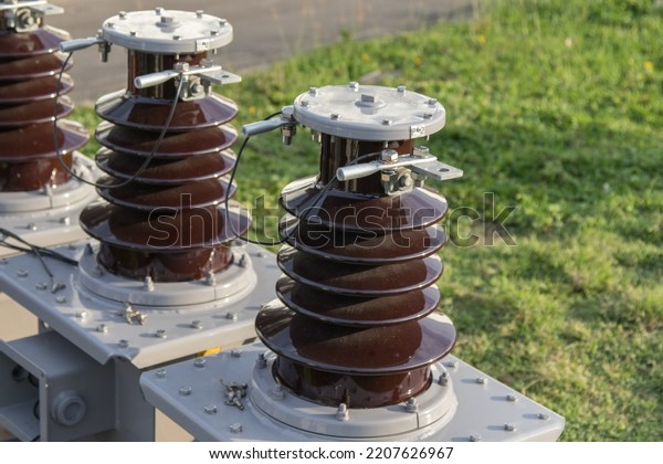 Three Phase Current Transformer Insulator Used Stock Photo 2207626967 ...