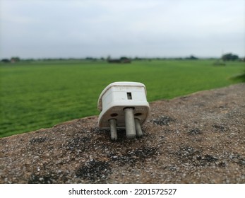 Three Pin Power Plug Background Stock Photo 2201572527 | Shutterstock