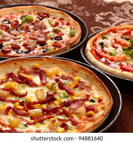 7,384 Three pizza Images, Stock Photos & Vectors | Shutterstock
