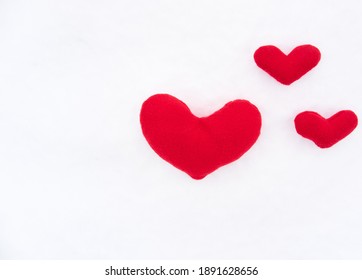 Heart Red Small Two Heart Big Stock Photo 1009087651 | Shutterstock