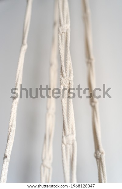 Three Ribbons Woven Using Macrame Technique Stock Photo 1968128047 ...
