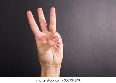 24,307 Three fingers up Images, Stock Photos & Vectors | Shutterstock