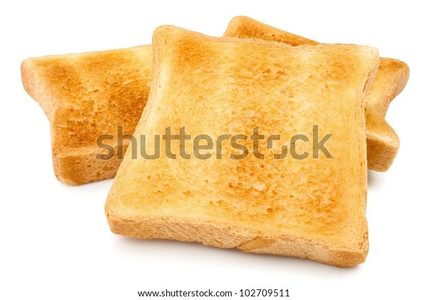 Three Toasts Against White Background Stock Photo 102709511 | Shutterstock