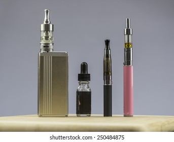 Three Types Electronic Cigarettes Stock Photo 250484875 | Shutterstock