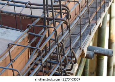 Threeintersection Column Beam Reinforcement Stock Photo 2173403539 ...
