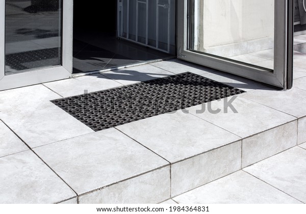 Threshold Made Light Gray Ceramic Tiles Stock Photo (Edit Now) 1984364831