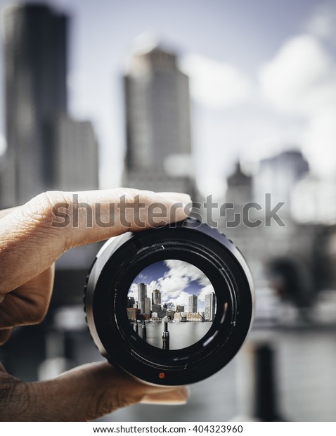 Through Lens Stock Photo 404323960 | Shutterstock