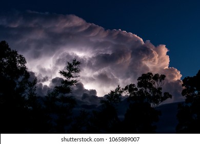 Thunderstorm Lightning Clouds Stock Photo 1065889007 | Shutterstock