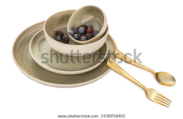 Tif Format Different Layers Ceramic Bowl Stock Photo 1938958405 ...