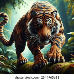 Epic Shot Tiger Action Shots Tiger AI-generated image 2524132583 ...