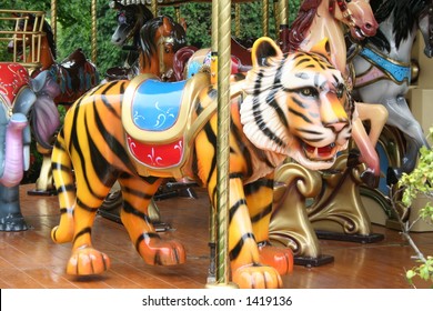 Tiger Carousel Stock Photo 1419136 | Shutterstock