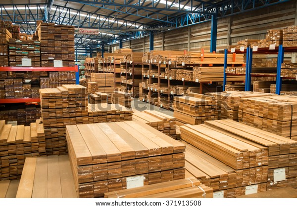 Timber Warehouse Stock Photo (Edit Now) 371913508