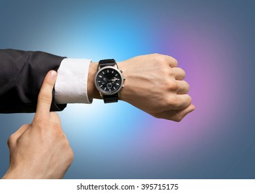 Time Checking Time Urgency Stock Photo 286366157 | Shutterstock