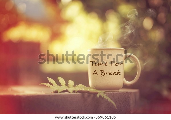 Time Break Concept Having Fun While Stock Photo (Edit Now) 569861185