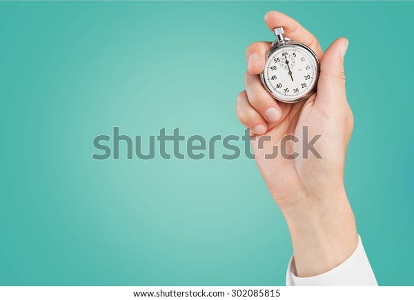 Time Clocking Clock Stock Photo 302085815 | Shutterstock