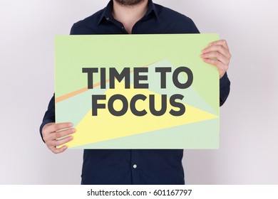 Time Focus Concept Stock Photo 601167797 | Shutterstock