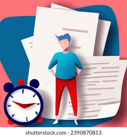 Successful People Use Time Management Strategies AI-generated image ...