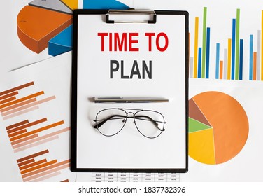 Time Plan Conceptual Background Chart Papers Stock Photo 1837732396 ...