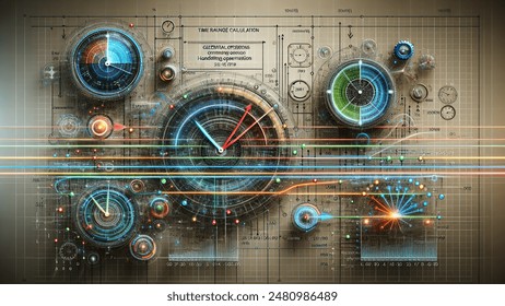 Technical Drawing Awake Experiment Particle Accelerator — изображение ...