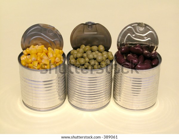 Tinned Ingredients Stock Photo 389061 | Shutterstock