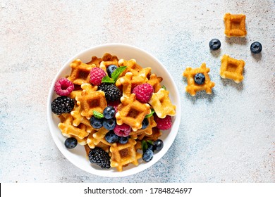 2,778 Mini waffles Images, Stock Photos & Vectors | Shutterstock