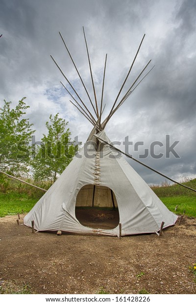 Tipi Tepee Teepee Conical Tent Traditionally Stock Photo (Edit Now ...