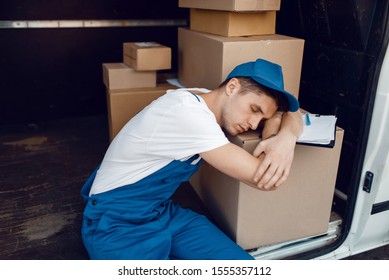 2,370 Man sleeping in box Images, Stock Photos & Vectors | Shutterstock