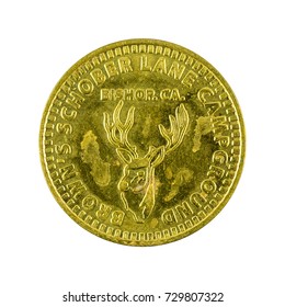 Token Timer One Shower Reverse Stock Photo 729807322 | Shutterstock